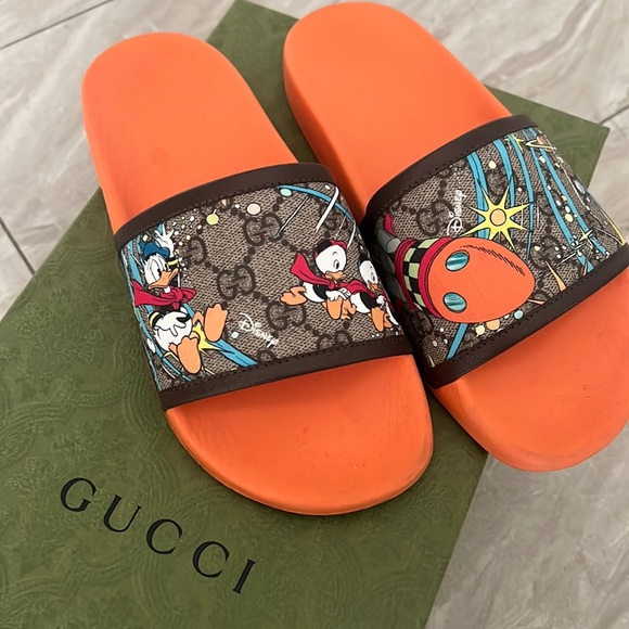 Gucci | Shoes | Gucci Disney Slides Slippers | Poshmark